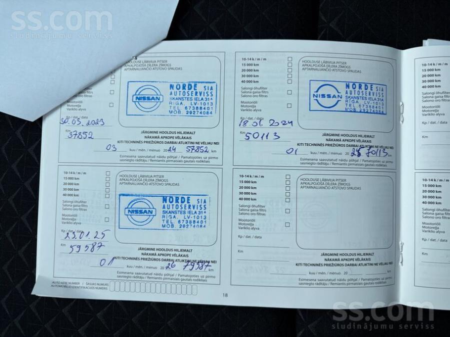 Black Nissan Juke 2020 in Riga, with an engine capacity of 1.00 L and mileage of 75 thousand km for 10660 €, photo 28 on AUTOMOTO.COM.LV
