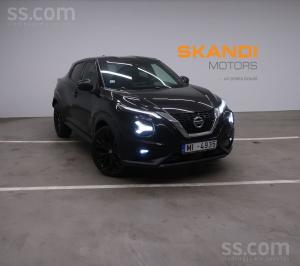 Black Nissan Juke 2021 in Riga, with an engine capacity of 1.00 L and mileage of 45 thousand km for 4750 €, photo 3 on AUTOMOTO.COM.LV