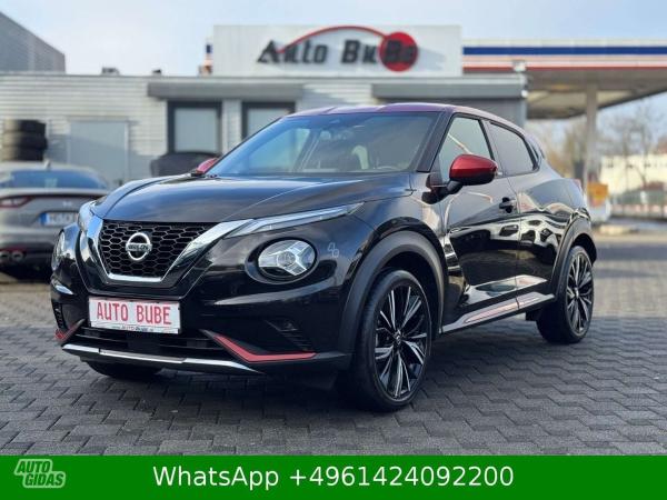 Black Nissan Juke 2021 in Kaunas, with an engine capacity of 1.00 L and mileage of 35 thousand km for 21646 €, photo 1 on AUTOMOTO.COM.LV