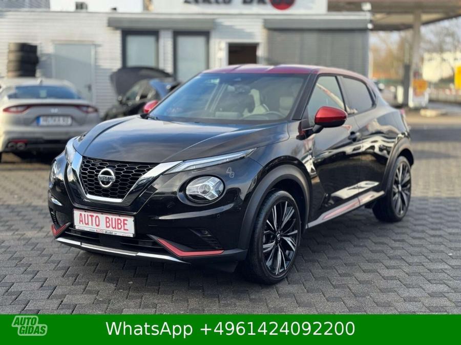 Black Nissan Juke 2021 in Kaunas, with an engine capacity of 1.00 L and mileage of 35 thousand km for 21646 €, photo 2 on AUTOMOTO.COM.LV