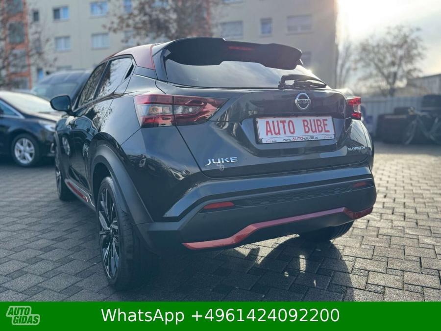 Black Nissan Juke 2021 in Kaunas, with an engine capacity of 1.00 L and mileage of 35 thousand km for 21646 €, photo 4 on AUTOMOTO.COM.LV