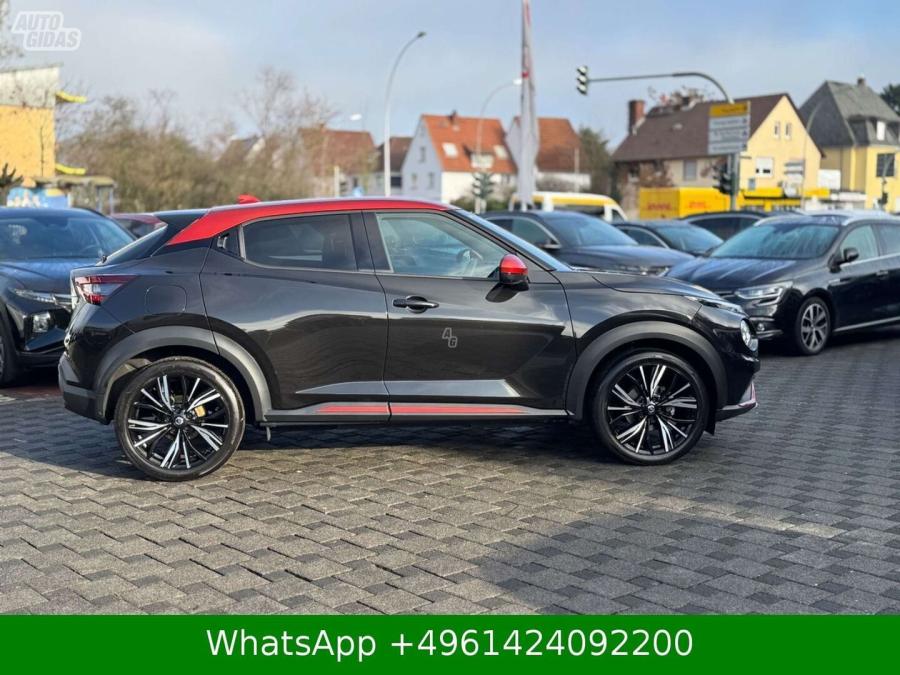 Black Nissan Juke 2021 in Kaunas, with an engine capacity of 1.00 L and mileage of 35 thousand km for 21646 €, photo 7 on AUTOMOTO.COM.LV