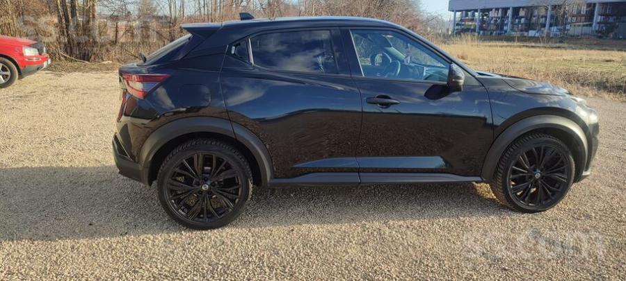 Black Nissan Juke 2021 in Riga, with an engine capacity of 1.00 L and mileage of 68 thousand km for 15200 €, photo 6 on AUTOMOTO.COM.LV