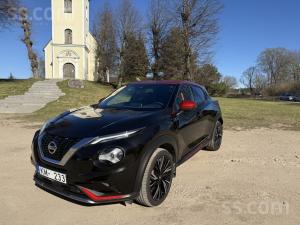 Black Nissan Juke 2021 in Riga, with an engine capacity of 1.00 L and mileage of 23 thousand km for 17900 €, photo 7 on AUTOMOTO.COM.LV