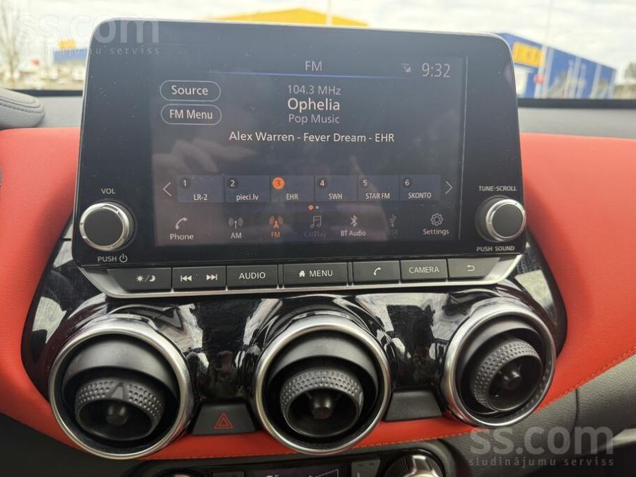 Black Nissan Juke 2021 in Riga, with an engine capacity of 1.00 L and mileage of 23 thousand km for 17900 €, photo 13 on AUTOMOTO.COM.LV