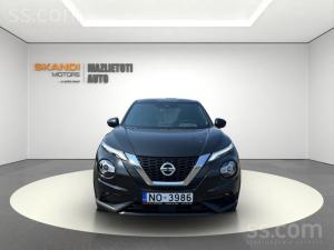 Black Nissan Juke 2021 in Riga, with an engine capacity of 1.00 L and mileage of 73 thousand km for 15490 €, photo 3 on AUTOMOTO.COM.LV