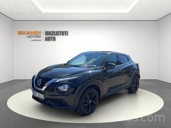 Melns Nissan Juke 2021 Rīga, ar dzinēja tilpumu 1.00 L un nobraukumu 92 tūkst. km par 13990 €, foto 1 vietnē AUTOMOTO.COM.LV