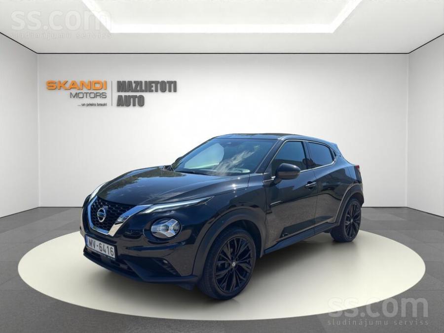 Melns Nissan Juke 2021 Rīga, ar dzinēja tilpumu 1.00 L un nobraukumu 92 tūkst. km par 13990 €, foto 1 vietnē AUTOMOTO.COM.LV