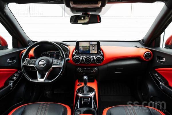 Black Nissan Juke 2022 in Riga, with an engine capacity of 1.00 L and mileage of 103 thousand km for 14950 €, photo 9 on AUTOMOTO.COM.LV