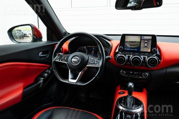 Black Nissan Juke 2022 in Riga, with an engine capacity of 1.00 L and mileage of 103 thousand km for 14950 €, photo 10 on AUTOMOTO.COM.LV