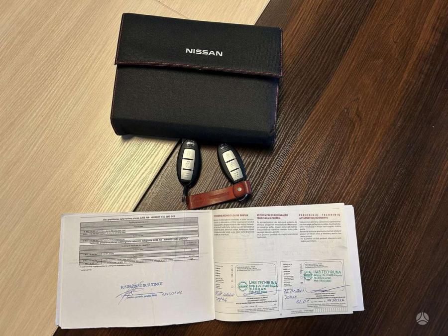 Melns Nissan Juke 2022 Šauļi, ar dzinēja tilpumu 1.00 L un nobraukumu 64 tūkst. km par 15600 €, foto 22 vietnē AUTOMOTO.COM.LV