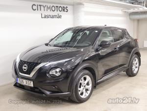Melns Nissan Juke 2022 Tallina, ar dzinēja tilpumu 1.00 L un nobraukumu 92 tūkst. km par 14900 €, foto  vietnē AUTOMOTO.COM.LV
