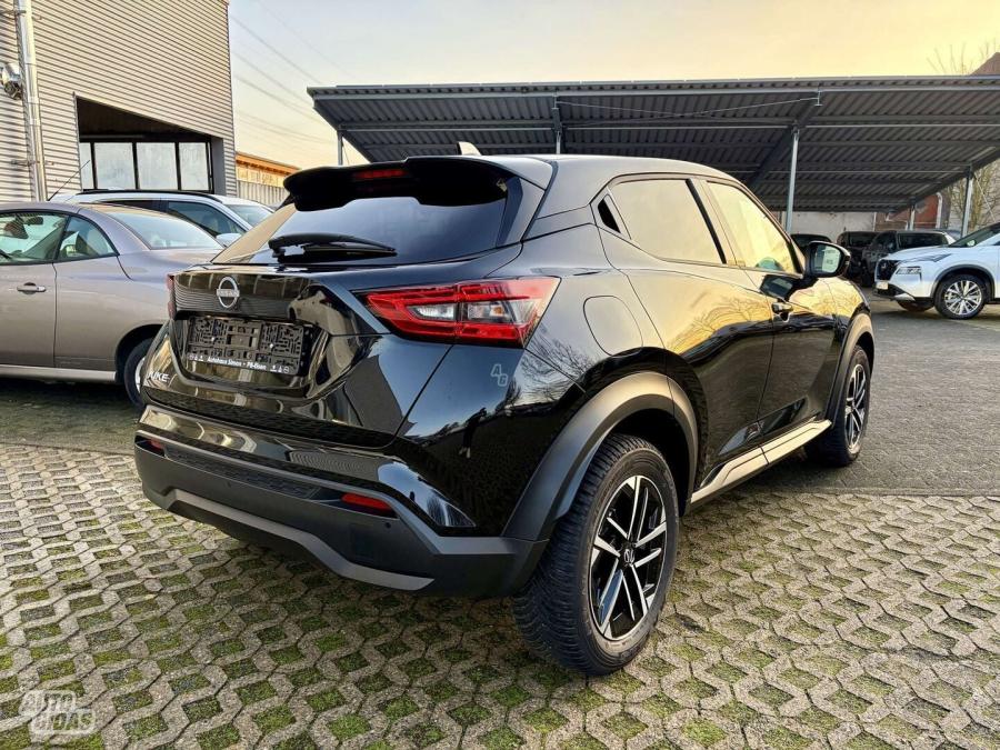 Melns Nissan Juke 2024 Kauņa, ar dzinēja tilpumu 0.00 L un nobraukumu 11 tūkst. km par 23783 €, foto 5 vietnē AUTOMOTO.COM.LV