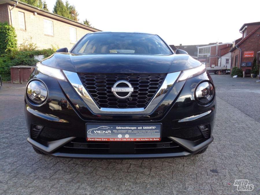 Black Nissan Juke 2025 in Kaunas, with an engine capacity of 1.00 L and mileage of 20 thousand km for 22641 €, photo 2 on AUTOMOTO.COM.LV