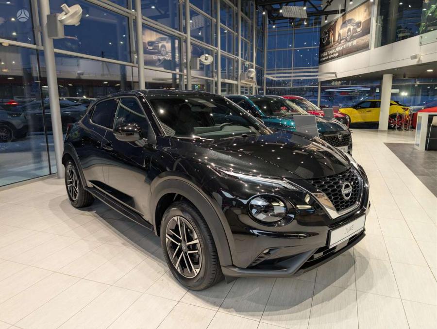Melns Nissan Juke 2025 Viļņa, ar dzinēja tilpumu 1.00 L un nobraukumu 15 tūkst. km par 23190 €, foto 7 vietnē AUTOMOTO.COM.LV