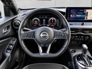 Black Nissan Juke 2025 in Riga, with an engine capacity of 1.60 L and mileage of 39 thousand km for 24600 €, photo 10 on AUTOMOTO.COM.LV
