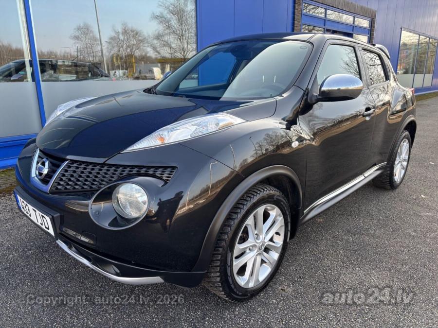 Black Nissan Juke 2011 in Paide, with an engine capacity of 1.60 L and mileage of 161 thousand km for 5890 €, photo 1 on AUTOMOTO.COM.LV