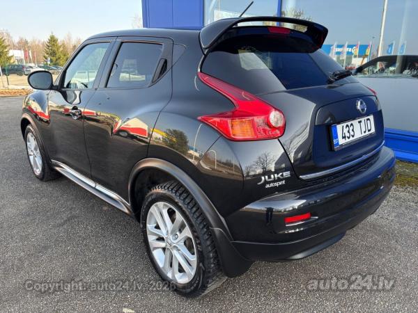Melns Nissan Juke 2011 Paide, ar dzinēja tilpumu 1.60 L un nobraukumu 161 tūkst. km par 5890 €, foto 4 vietnē AUTOMOTO.COM.LV