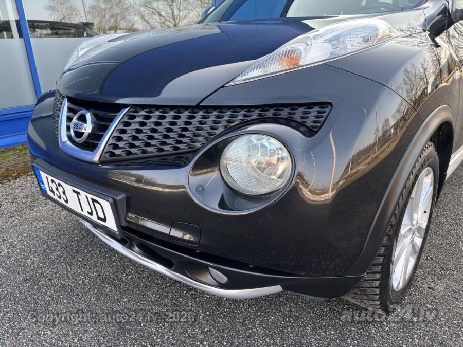 Black Nissan Juke 2011 in Paide, with an engine capacity of 1.60 L and mileage of 161 thousand km for 5890 €, photo 7 on AUTOMOTO.COM.LV