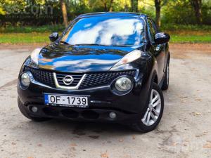 Melns Nissan Juke 2011 Rīga, ar dzinēja tilpumu 1.50 L un nobraukumu 123 tūkst. km par 4950 €, foto  vietnē AUTOMOTO.COM.LV