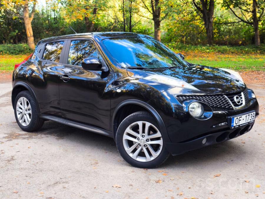 Black Nissan Juke 2011 in Riga, with an engine capacity of 1.50 L and mileage of 123 thousand km for 4950 €, photo 5 on AUTOMOTO.COM.LV
