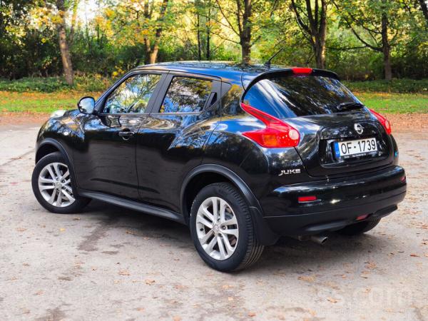 Black Nissan Juke 2011 in Riga, with an engine capacity of 1.50 L and mileage of 123 thousand km for 4950 €, photo 11 on AUTOMOTO.COM.LV