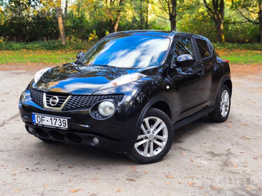 Black Nissan Juke 2011 in Riga, with an engine capacity of 1.50 L and mileage of 123 thousand km for 4950 €, photo 13 on AUTOMOTO.COM.LV
