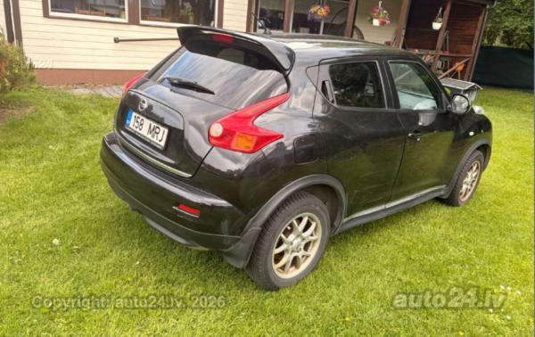 Black Nissan Juke 2012 in Tallinn, with an engine capacity of 1.60 L and mileage of 181 thousand km for 4000 €, photo 5 on AUTOMOTO.COM.LV