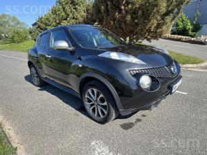 Melns Nissan Juke 2012 Rīga, ar dzinēja tilpumu 1.50 L un nobraukumu 221 tūkst. km par 5200 €, foto  vietnē AUTOMOTO.COM.LV
