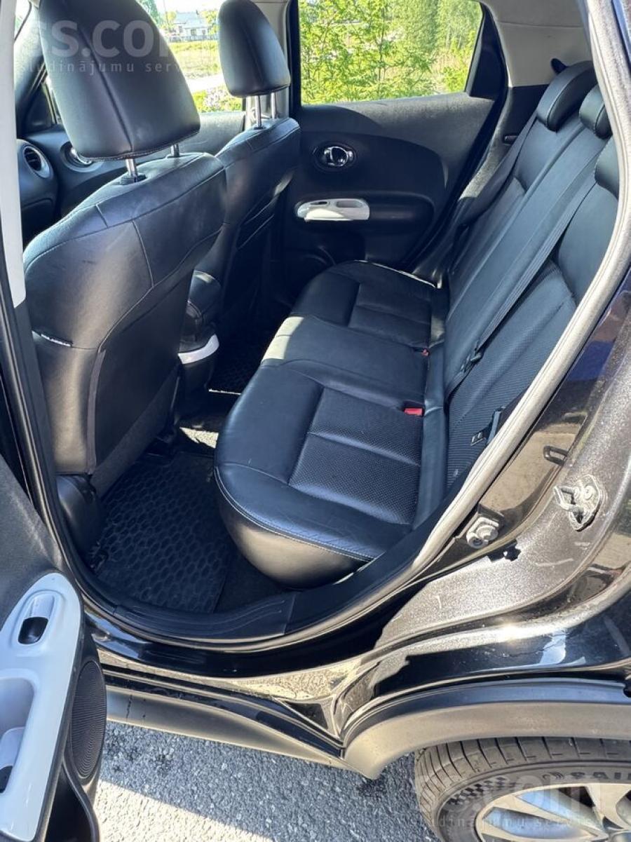 Black Nissan Juke 2012 in Riga, with an engine capacity of 1.50 L and mileage of 221 thousand km for 5200 €, photo 14 on AUTOMOTO.COM.LV