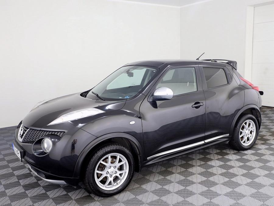 Black Nissan Juke 2012 in Tallinn, with an engine capacity of 1.60 L and mileage of 179 thousand km for 4499 €, photo 10 on AUTOMOTO.COM.LV