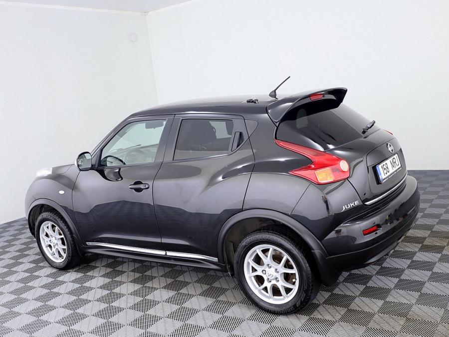 Black Nissan Juke 2012 in Tallinn, with an engine capacity of 1.60 L and mileage of 179 thousand km for 4499 €, photo 12 on AUTOMOTO.COM.LV