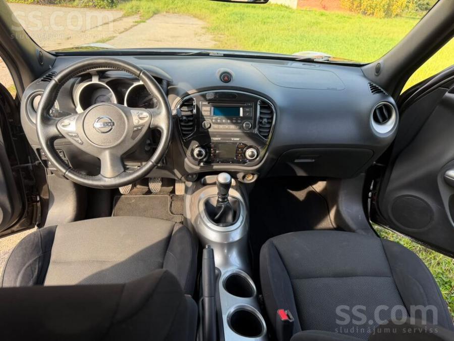 Melns Nissan Juke 2012 Rīga, ar dzinēja tilpumu 1.40 L un nobraukumu 272 tūkst. km par 2500 €, foto 10 vietnē AUTOMOTO.COM.LV