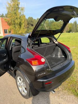 Melns Nissan Juke 2012 Rīga, ar dzinēja tilpumu 1.40 L un nobraukumu 272 tūkst. km par 2500 €, foto 12 vietnē AUTOMOTO.COM.LV