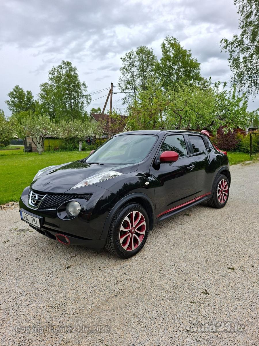 Melns Nissan Juke 2013 Tallina, ar dzinēja tilpumu 1.60 L un nobraukumu 122 tūkst. km par 6500 €, foto 1 vietnē AUTOMOTO.COM.LV