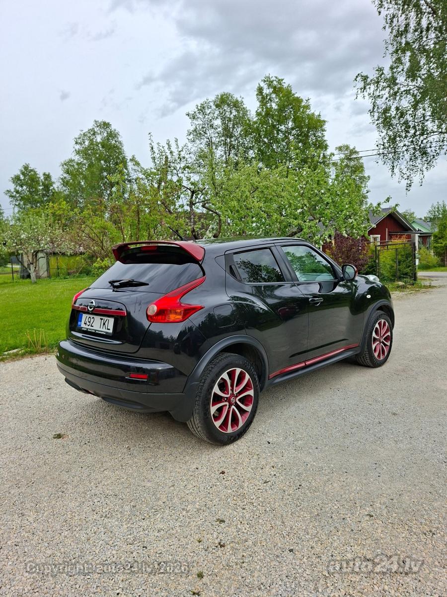 Melns Nissan Juke 2013 Tallina, ar dzinēja tilpumu 1.60 L un nobraukumu 122 tūkst. km par 6500 €, foto 5 vietnē AUTOMOTO.COM.LV
