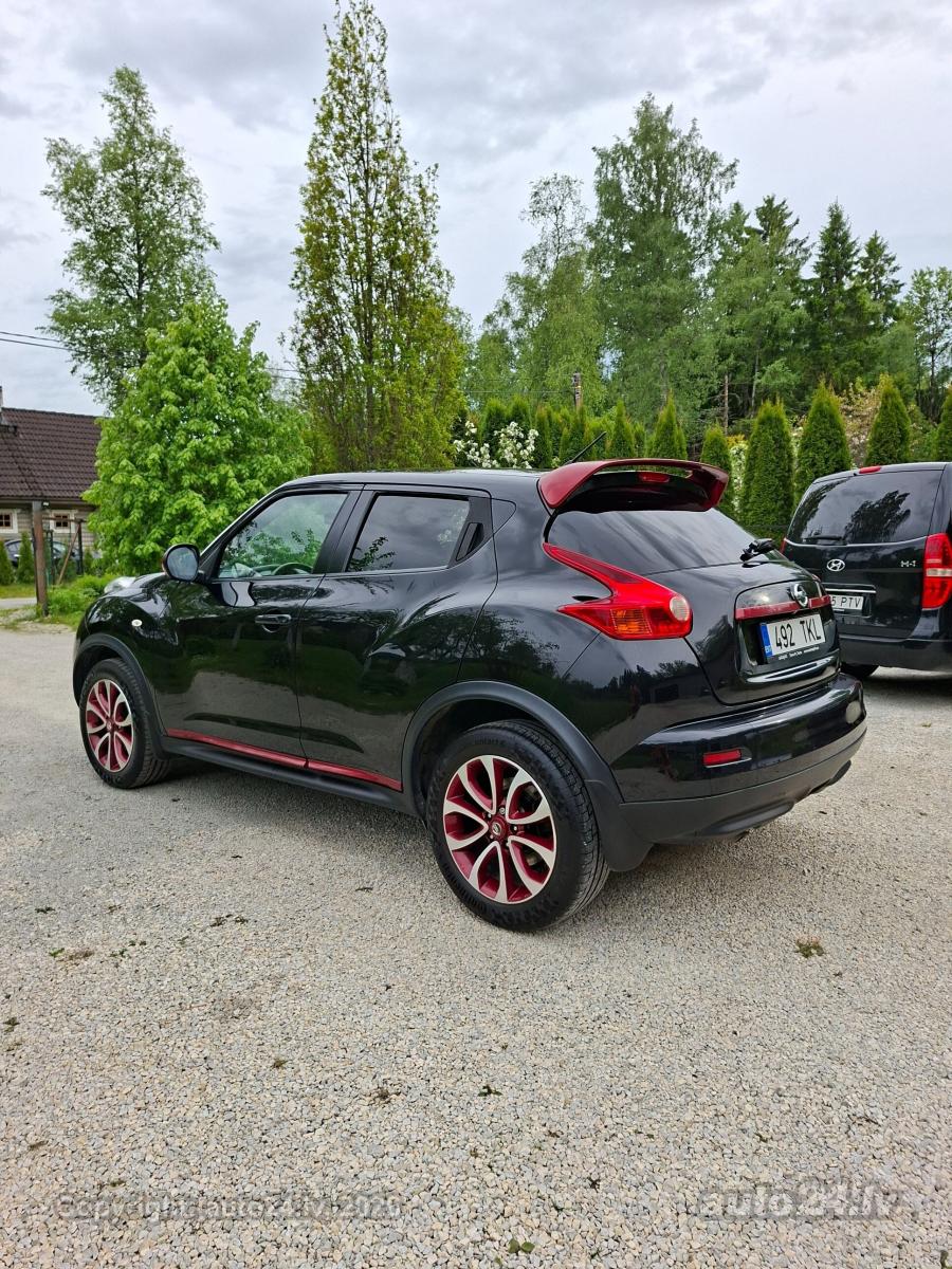 Melns Nissan Juke 2013 Tallina, ar dzinēja tilpumu 1.60 L un nobraukumu 122 tūkst. km par 6500 €, foto 6 vietnē AUTOMOTO.COM.LV