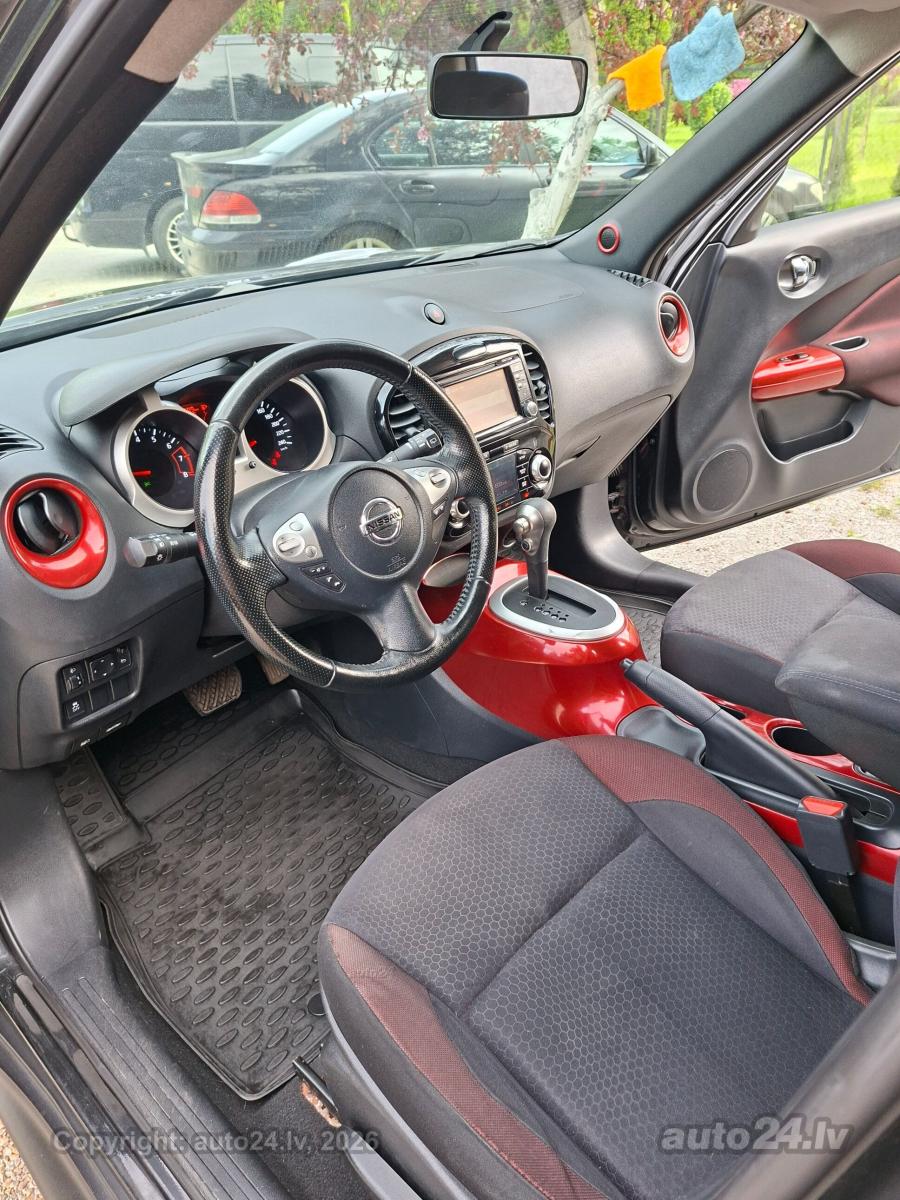 Melns Nissan Juke 2013 Tallina, ar dzinēja tilpumu 1.60 L un nobraukumu 122 tūkst. km par 6500 €, foto 7 vietnē AUTOMOTO.COM.LV