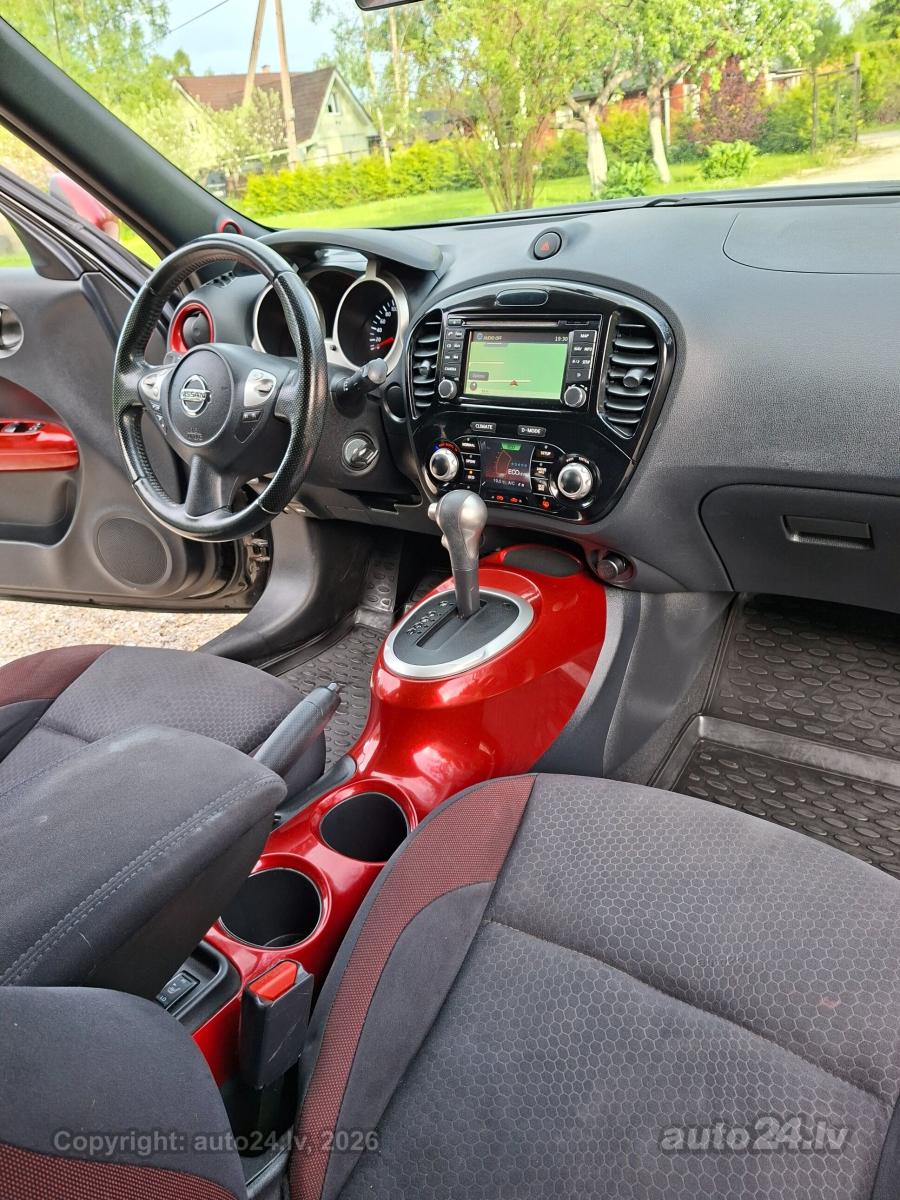 Melns Nissan Juke 2013 Tallina, ar dzinēja tilpumu 1.60 L un nobraukumu 122 tūkst. km par 6500 €, foto 10 vietnē AUTOMOTO.COM.LV