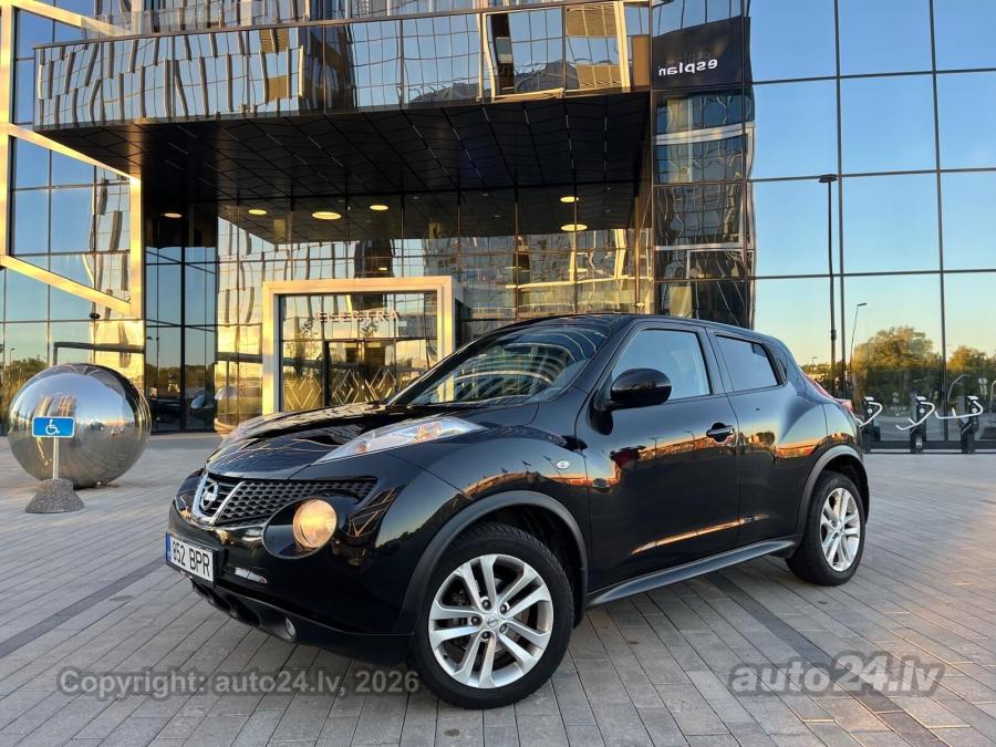 Melns Nissan Juke 2013 Tallina, ar dzinēja tilpumu 1.60 L un nobraukumu 122 tūkst. km par 8400 €, foto 1 vietnē AUTOMOTO.COM.LV