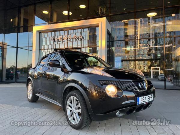 Black Nissan Juke 2013 in Tallinn, with an engine capacity of 1.60 L and mileage of 122 thousand km for 8400 €, photo 2 on AUTOMOTO.COM.LV