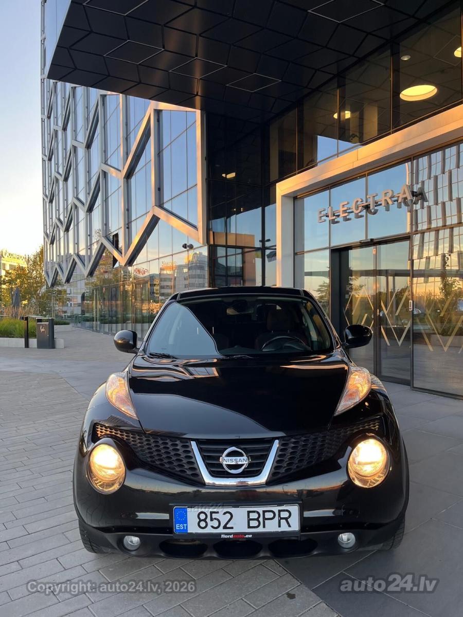 Melns Nissan Juke 2013 Tallina, ar dzinēja tilpumu 1.60 L un nobraukumu 122 tūkst. km par 8400 €, foto 6 vietnē AUTOMOTO.COM.LV