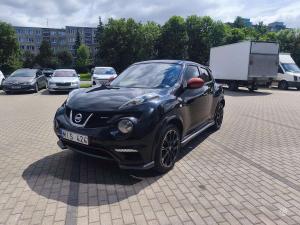 Black Nissan Juke 2013 in Kaunas, with an engine capacity of 1.60 L and mileage of 138 thousand km for 8250 €, photo 10 on AUTOMOTO.COM.LV