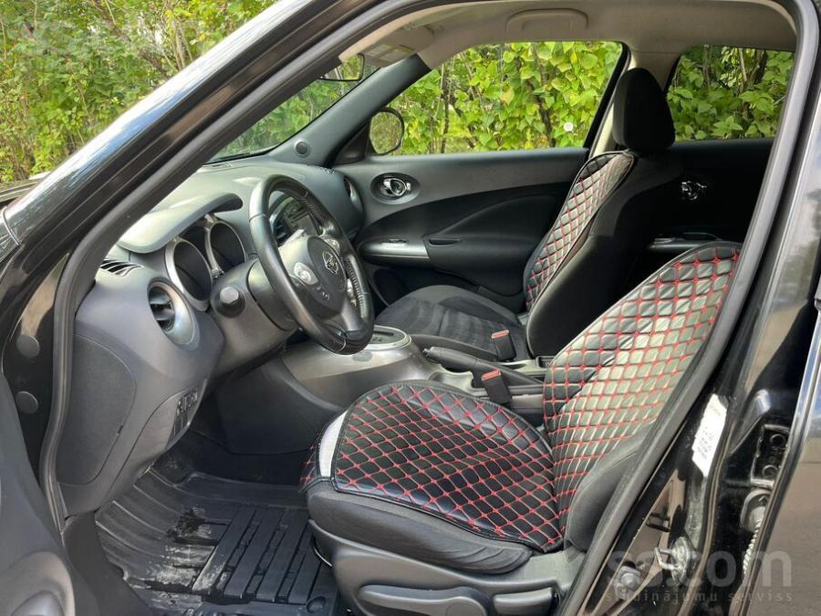 Melns Nissan Juke 2013 Rīga, ar dzinēja tilpumu 1.60 L un nobraukumu 0 tūkst. km par 4899 €, foto 10 vietnē AUTOMOTO.COM.LV