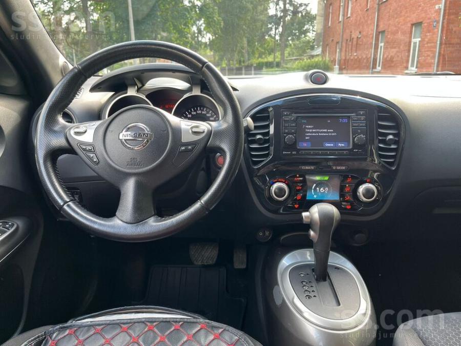 Melns Nissan Juke 2013 Rīga, ar dzinēja tilpumu 1.60 L un nobraukumu 0 tūkst. km par 4899 €, foto 12 vietnē AUTOMOTO.COM.LV