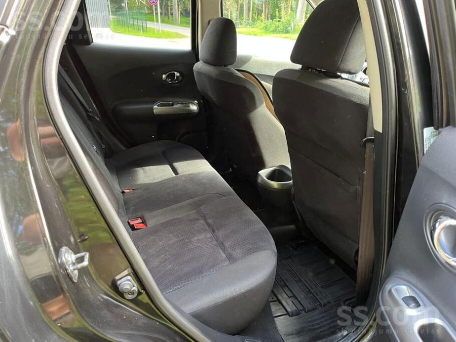 Melns Nissan Juke 2013 Rīga, ar dzinēja tilpumu 1.60 L un nobraukumu 0 tūkst. km par 4899 €, foto 25 vietnē AUTOMOTO.COM.LV