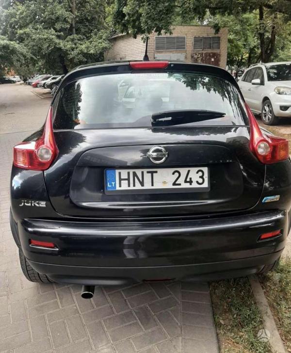 Melns Nissan Juke 2013 Kauņa, ar dzinēja tilpumu 1.46 L un nobraukumu 192 tūkst. km par 4700 €, foto 4 vietnē AUTOMOTO.COM.LV