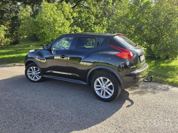 Black Nissan Juke 2013 in Saldus, with an engine capacity of 1.50 L and mileage of 169 thousand km for 4750 €, photo 8 on AUTOMOTO.COM.LV