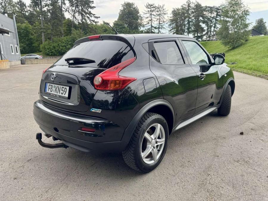 Black Nissan Juke 2014 in Vilnius, with an engine capacity of 1.50 L and mileage of 180 thousand km for 4900 €, photo 4 on AUTOMOTO.COM.LV