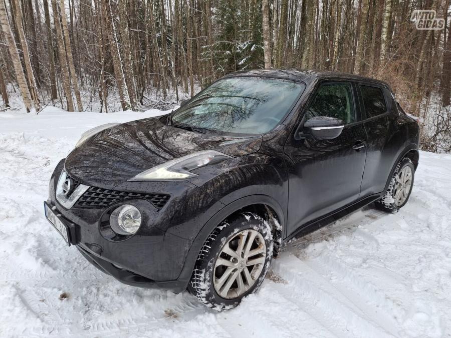 Melns Nissan Juke 2017 Viļņa, ar dzinēja tilpumu 1.20 L un nobraukumu 71 tūkst. km par 7200 €, foto 2 vietnē AUTOMOTO.COM.LV